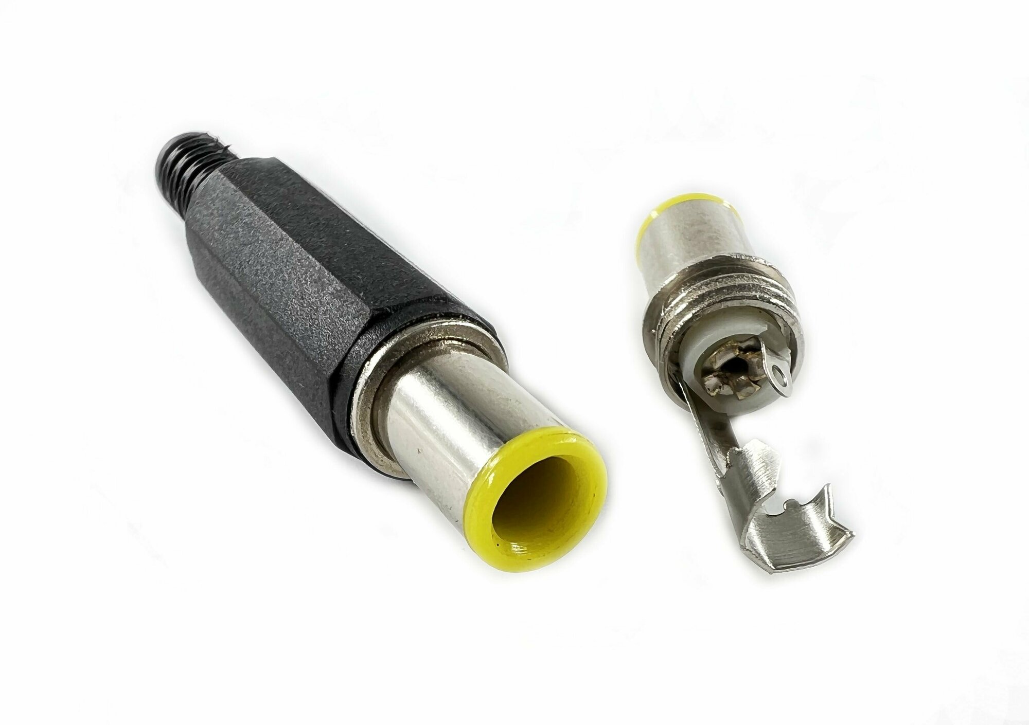 Штекер питания 7.0х1.2 pinх 9.5 мм штекер пластик на кабель (NoteBook) ( 1 штука)