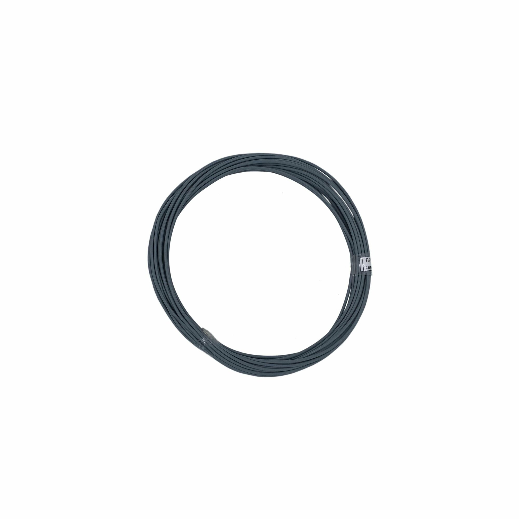 Провод автомобильный серый 10 м, сечение 0,5 мм - Akaba арт. ПГВА-0,5*10 С