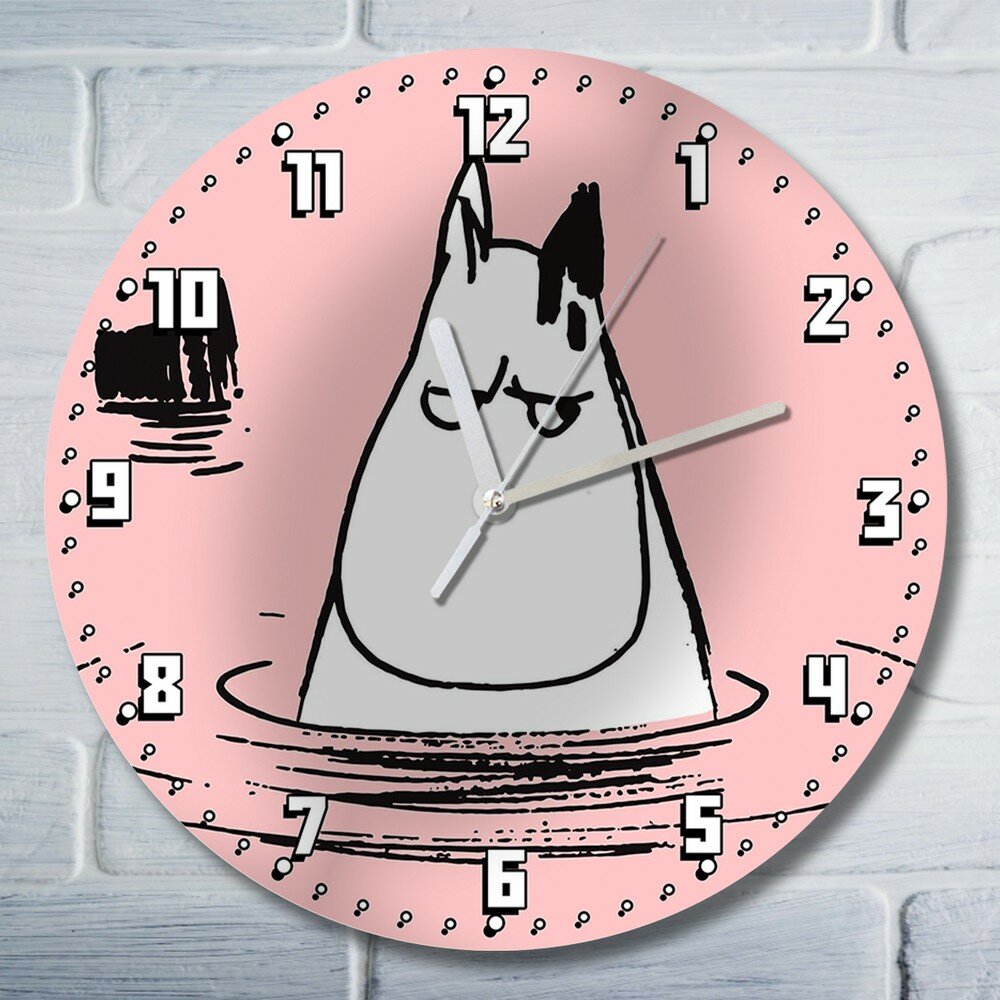 Настенные часы УФ "moomin (муми тролли, Мама, Снусмумрик, Титиу, Мора, Туве Янсон Детям, детский сыну дочки) - 9097"