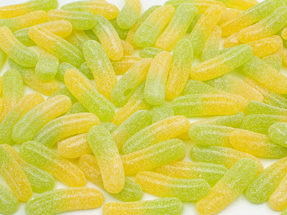 Мармелад Жевательный халяль "Банан желто-зеленый" кислый 1кг RAVAZZI/Италия