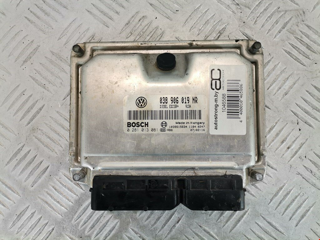 Блок управления двигателем Skoda Roomster (5J) 038906019NR арт. 1046588