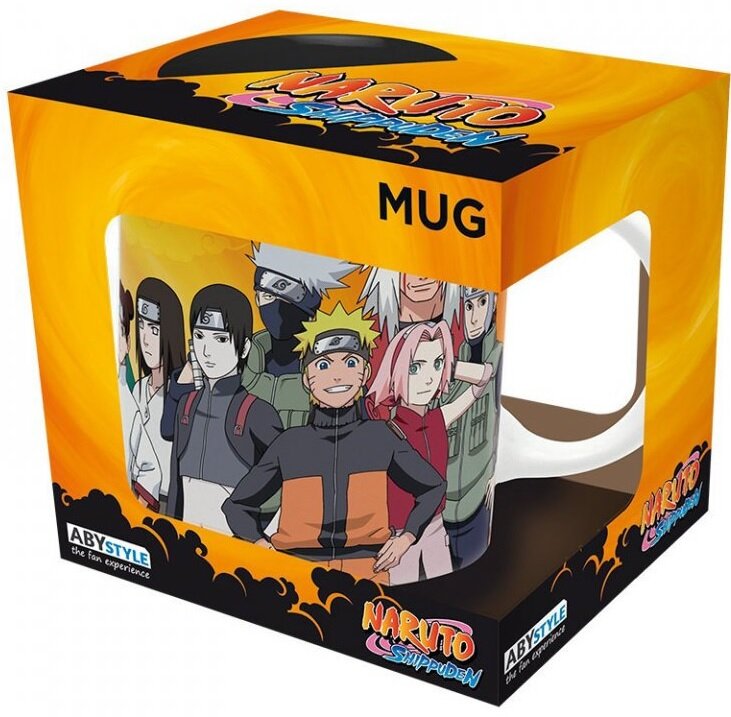 Кружка Naruto Shippuden Mug 320 ml Ninjas de Konoha subli x2 ABYMUG728