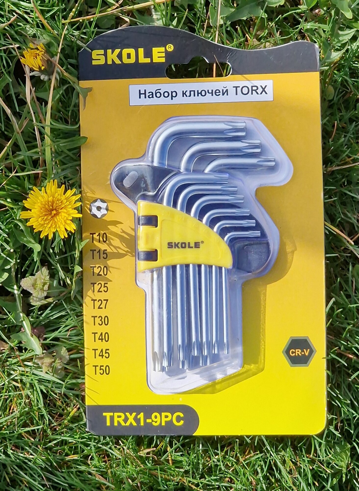 Набор ключей Скол TORX 9шт TRX1-9PC