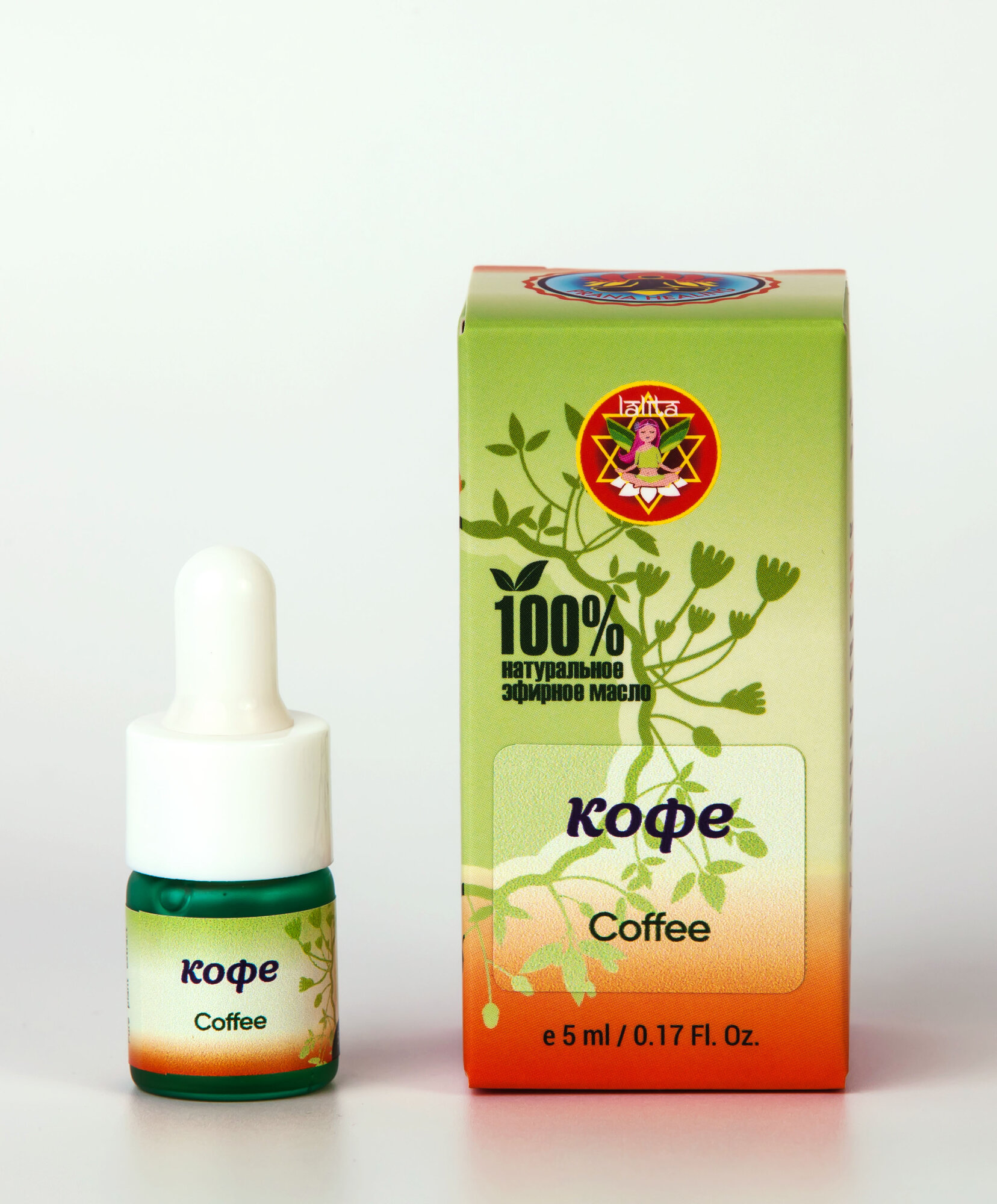Кофе (эфирное масло) / Coffee / 5 мл / стекло / Prana Healing / LALITA®