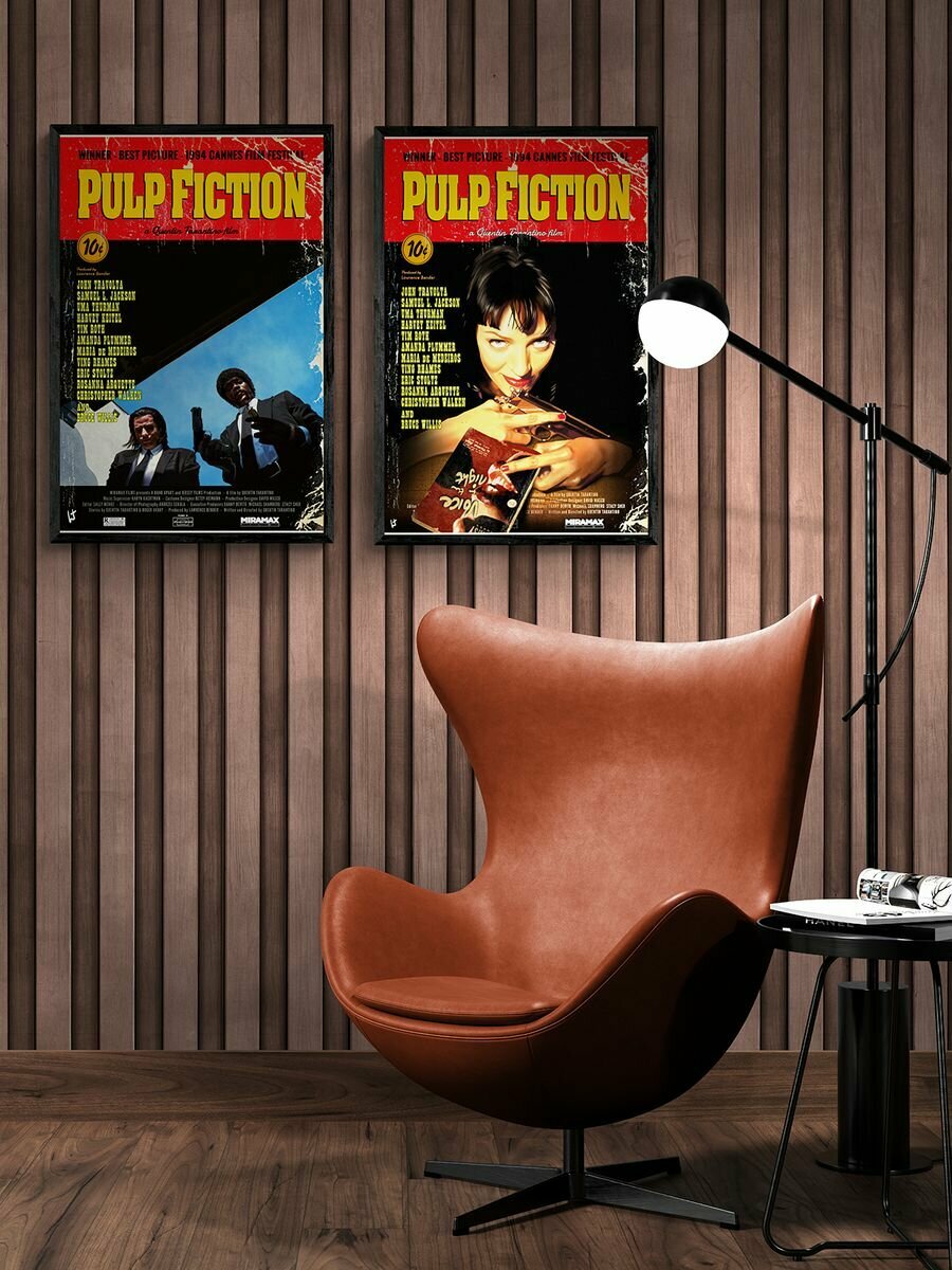 Набор из двух постеров Pulp Fiction. Art