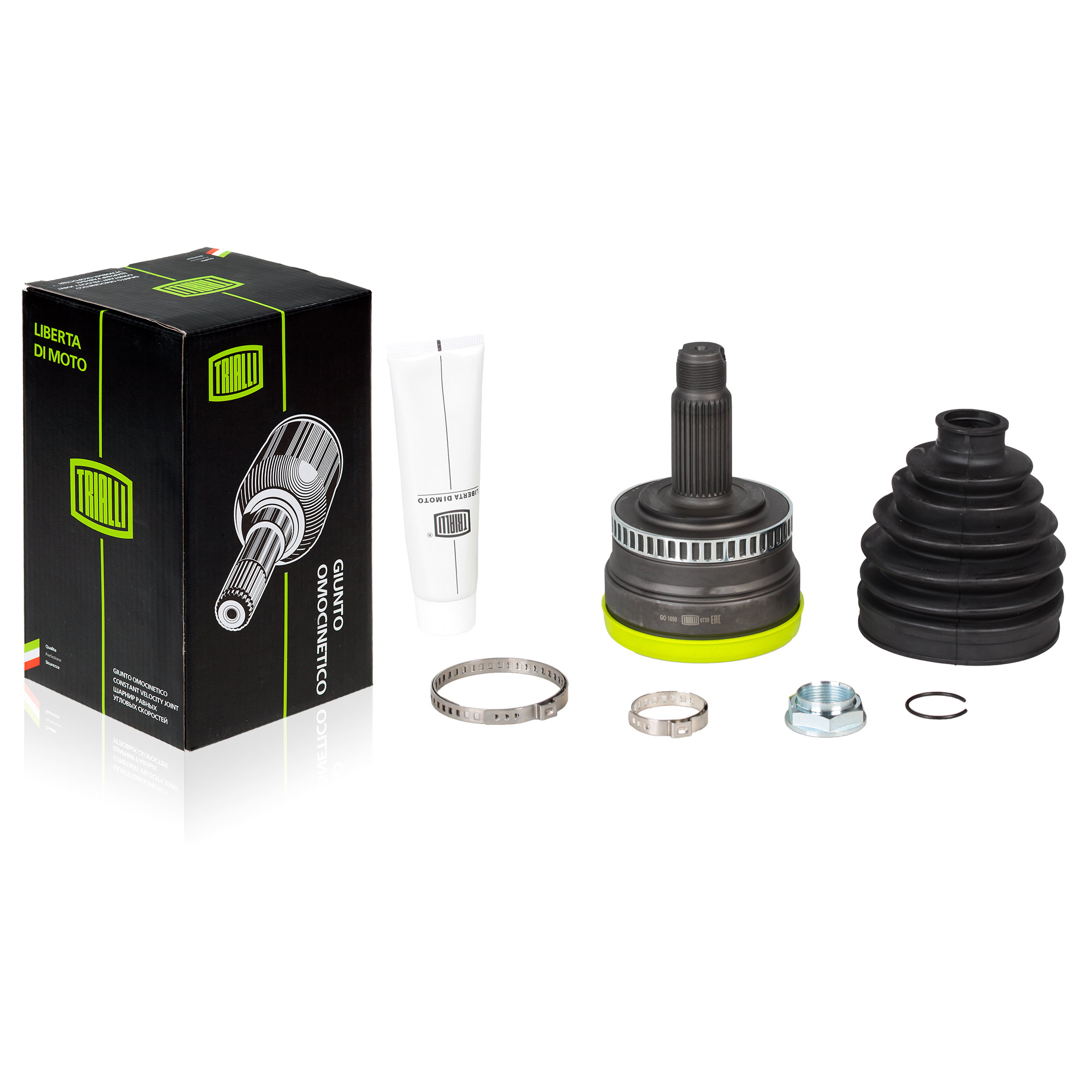 TRIALLI go-1050 (IED500040 / TOB500330) шрус для а / м Land rover (Ленд ровер) range rover (02-) (наруж. зад.) (go 1050)