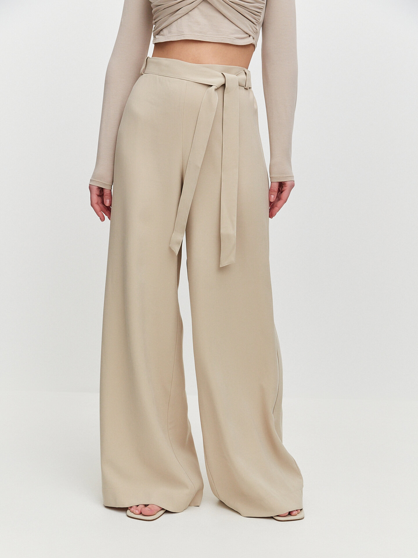 Брюки палаццо