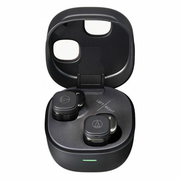 Audio-Technica ATH-SQ1TW2, черный, беспроводные наушники с микрофоном