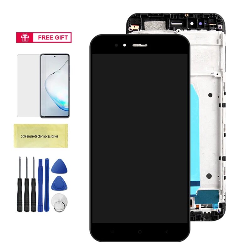 5,5 "для Xiaomi Mi A1 ЖК-дисплей с сенсорным экраном и дигитайзером в сборе, замена для Xiaomi Mi 5X MiA1 Mi5X MDG2, MDI2 LCD