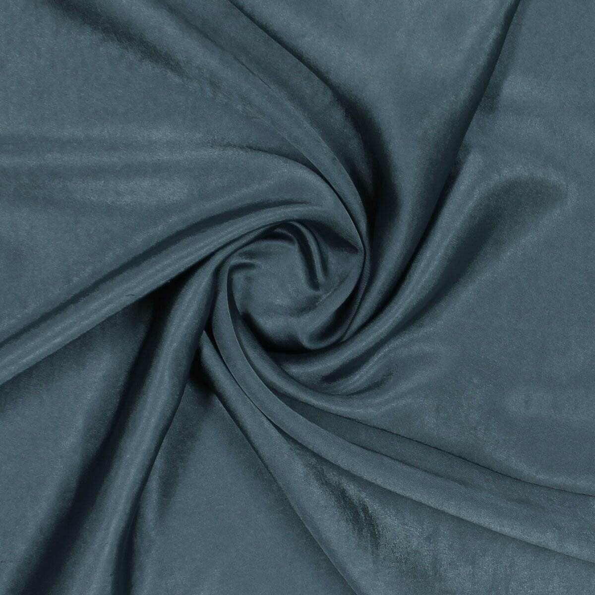 Ткань для шитья Ткани-100 OZN1601614031, атлас, серо-синяя, 1.4x3м