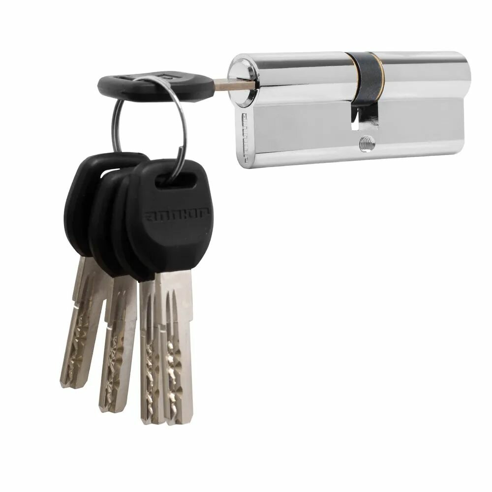 Цилиндровый механизм Аллюр ZA 67 CP хром (29х10х28)