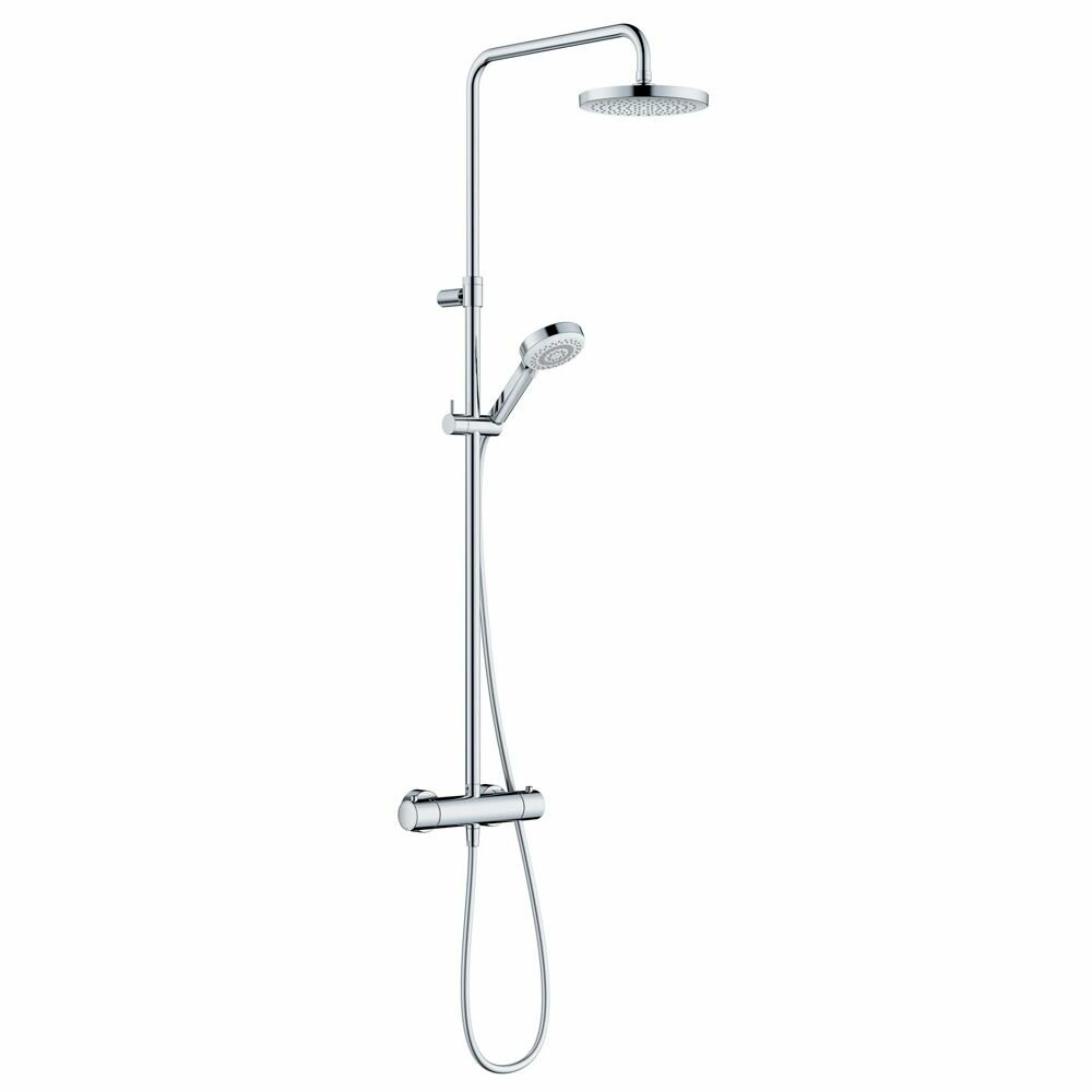 Душевой комплект Kludi Dive Dual Shower System с термостатом