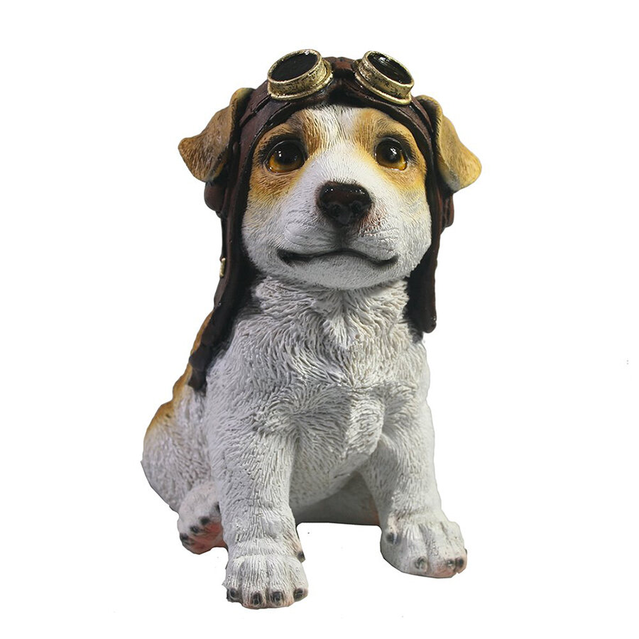 Фигура декоративная Щенок - авиатор 9*16*13см KSMR-718101/D188