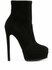 Ботинки Casadei Flora 140, размер 39,5, black/black