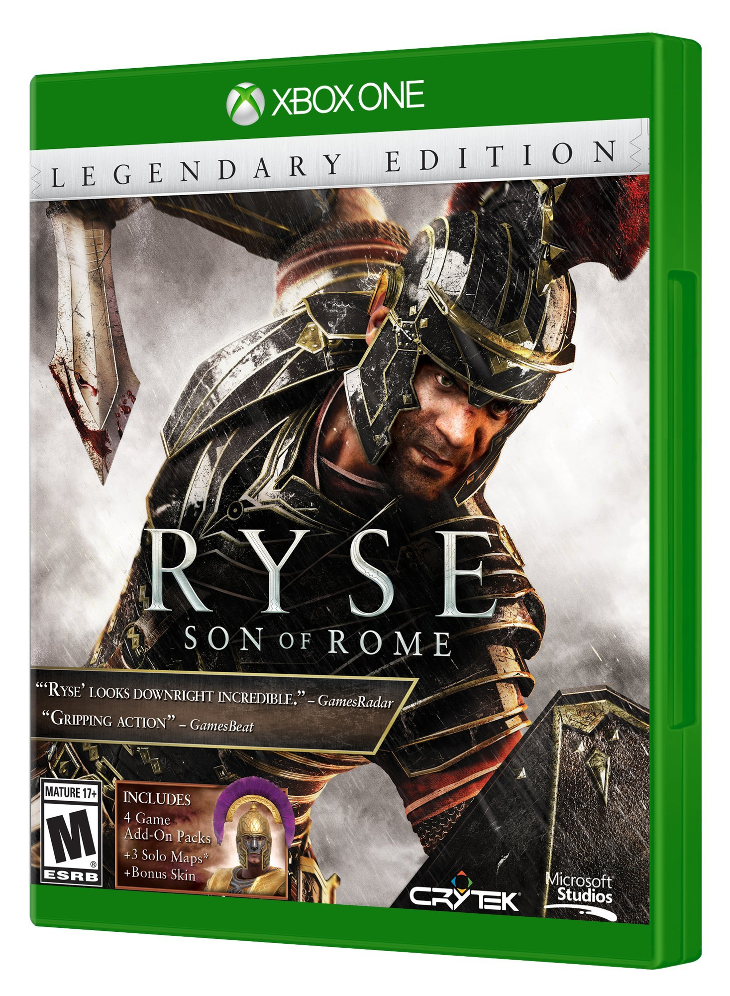 Игра Ryse Son of Rome Legendary Edition, цифровой ключ для Xbox One/Series X|S, Русская озвучка, Аргентина