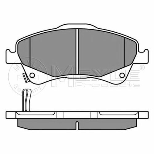 Комплект передних тормозных колодок Meyle 0252420419W для Toyota Auris, Avensis, Corolla, Verso