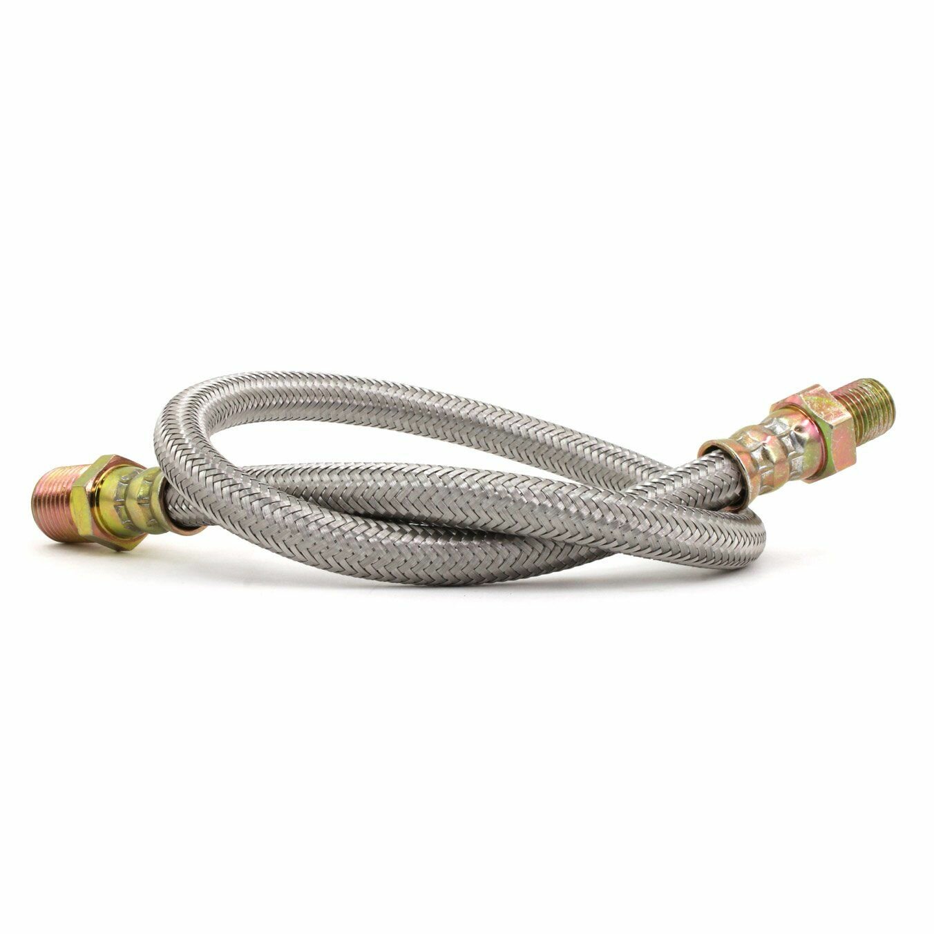 Шланг тормозной задний УАЗ-469 в металлической оплетке (460 мм) "TR", 469-3506085