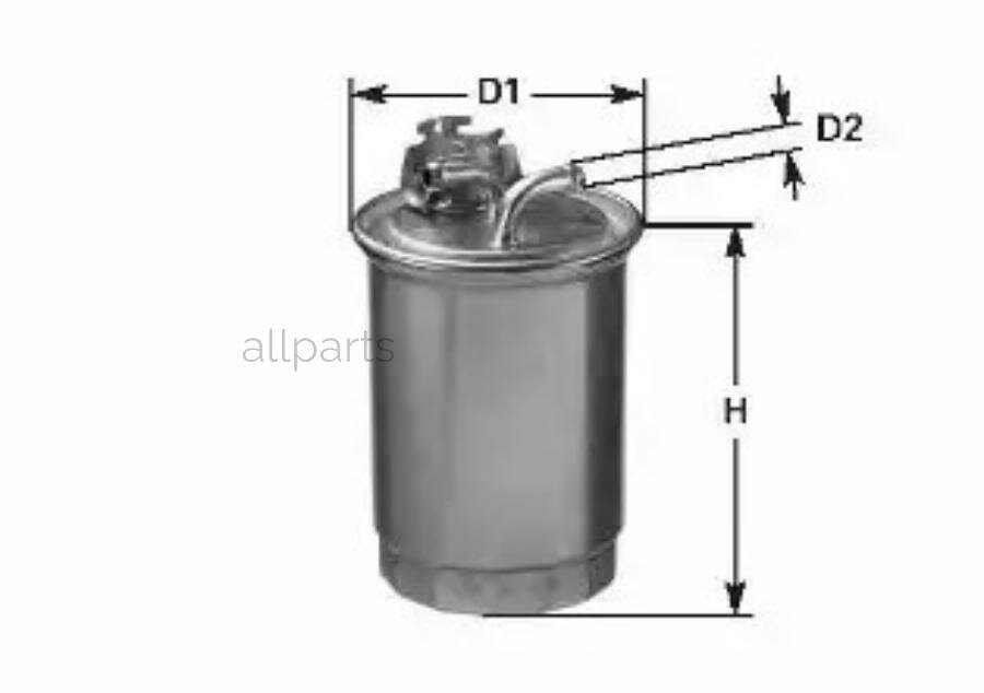 CLEAN FILTERS DN993 CLEAN фильтр топливный DN 993 (=WK 853/3 x)