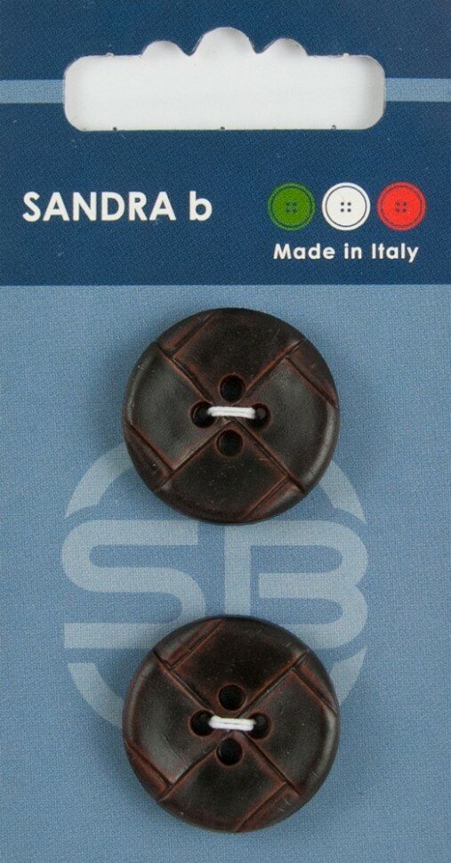 #CARD093 Пуговицы Sandra 2 шт
