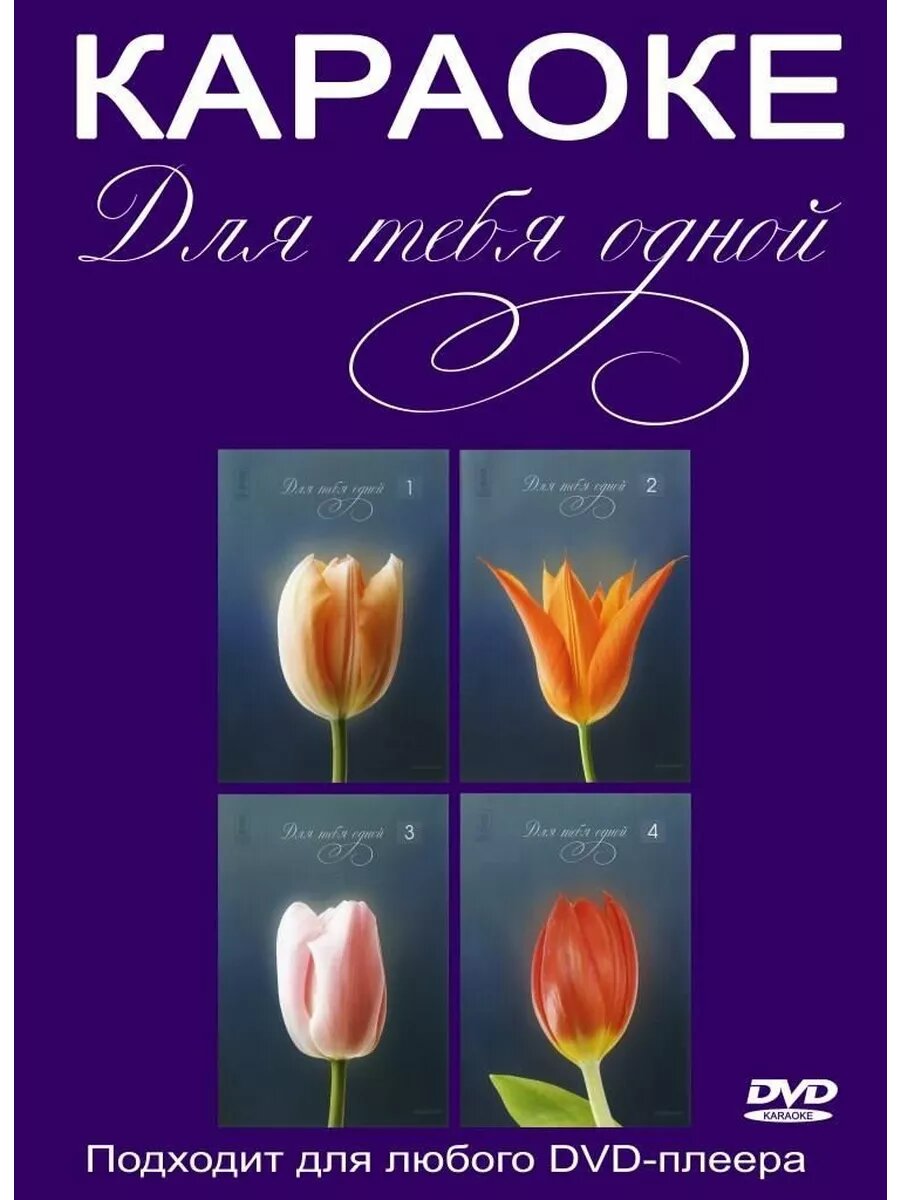 Для Тебя Одной (4 DVD) (Караоке DVD)