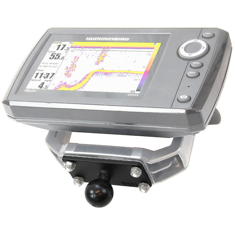 RAM-B-202U-153 шар RAM 25 мм (1") с прямоугольной площадкой 38x76 мм (1,5x3) 4 отверстия