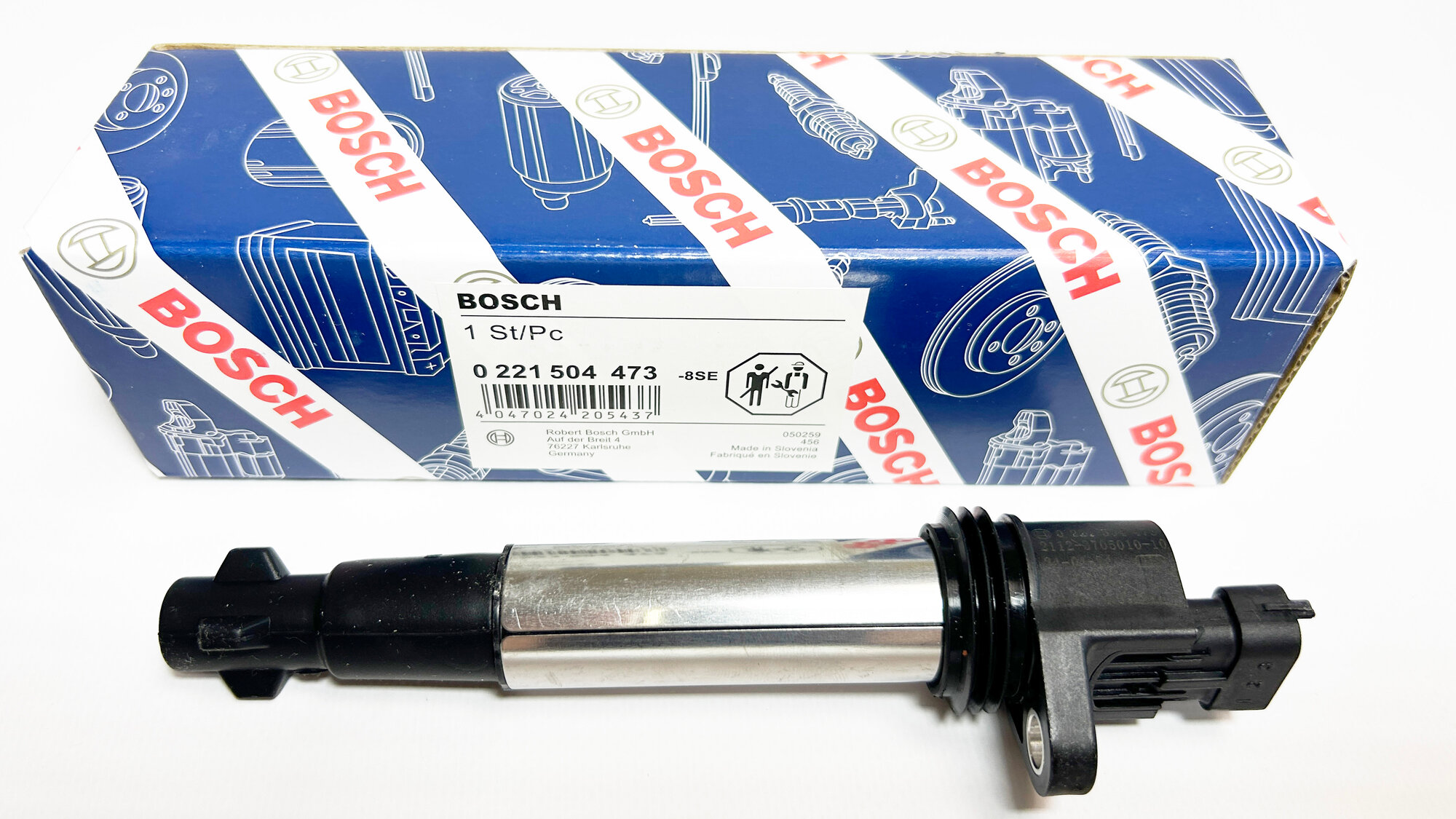 Катушка зажигания Bosch на ВАЗ 2110, Priora, Kalina с 16-клапанным двигателем