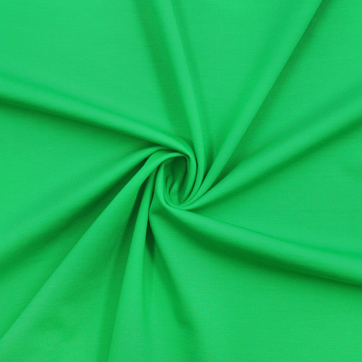 "Ткань-плательная" - ярко-зеленая трикотажная ткань
