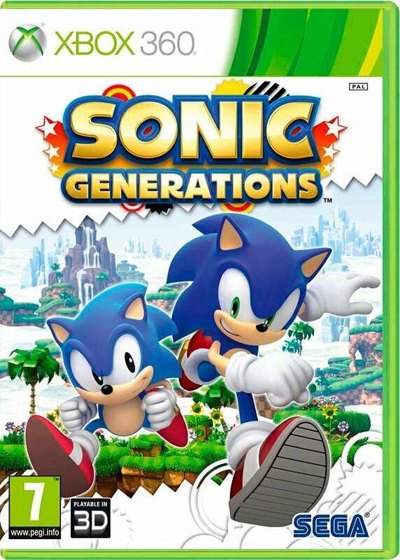 Sonic Generations [Xbox 360, английская версия]