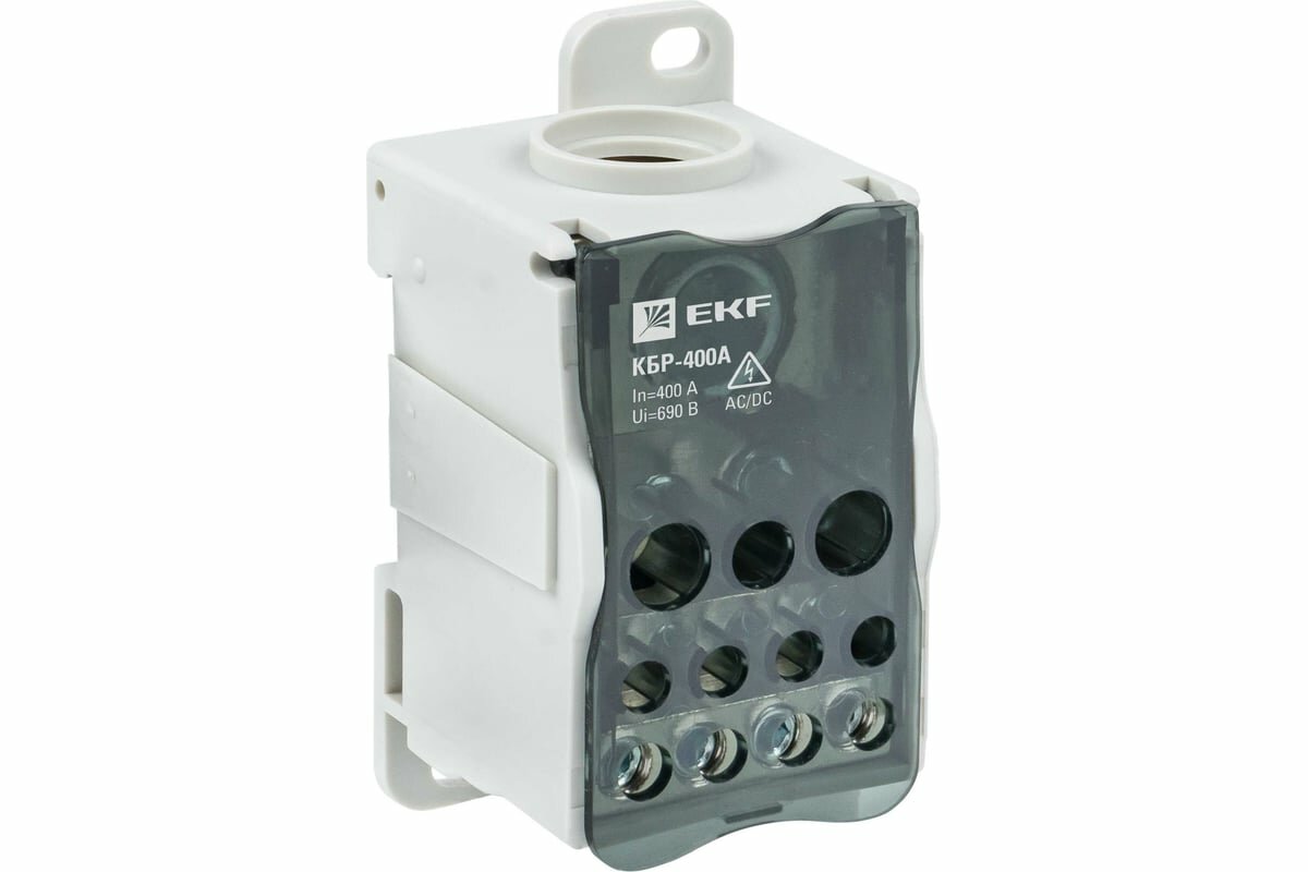 PROxima plc-kbr400 Распределительный блок EKF КБР на DIN-рейку и монтажную панель 400A