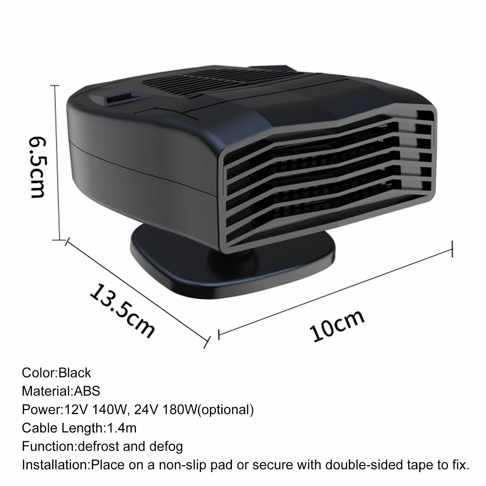 12V/24V Электрический обогреватель для автомобиля, портативный вентилятор обогрева, сушилка и антиза