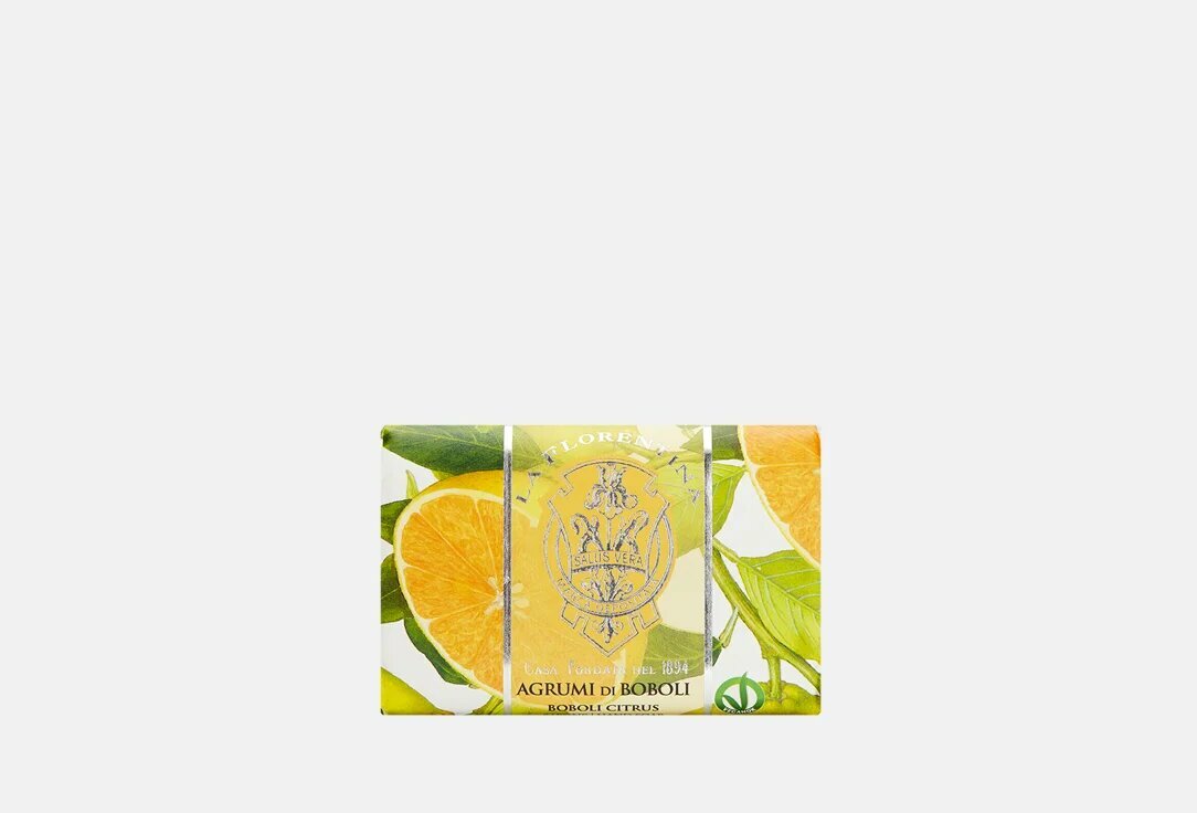 Мыло LA FLORENTINA "Citrus", обогащено оливковым маслом, 200 г