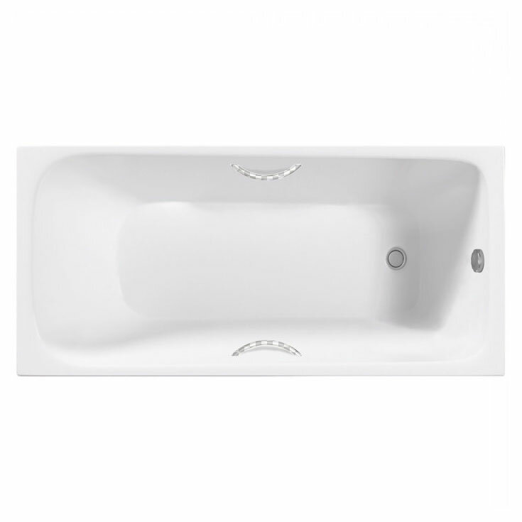 Чугунная ванна Delice Continental Plus Elite 170х70 DLR230634R