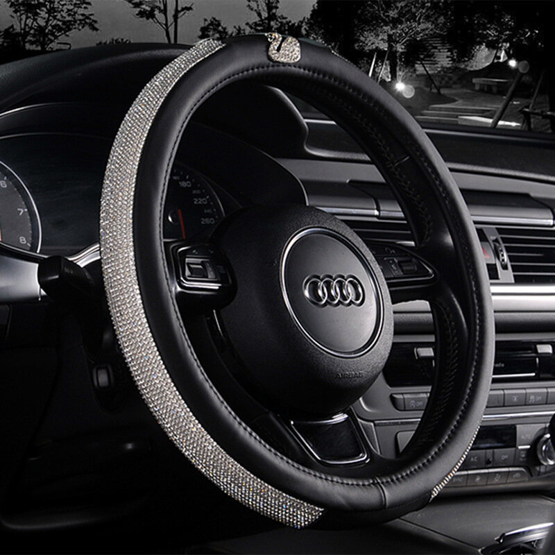 Набор ручек Si Ran, для GM, с бриллиантами, искусственная кожа, 38 см