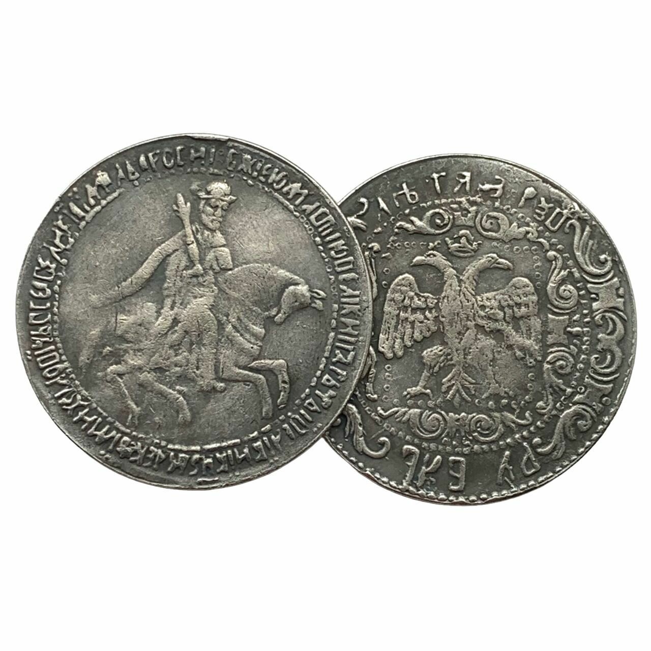 Рубль Алексея Михайловича 1654 года тип 2. Коллекционная монета.