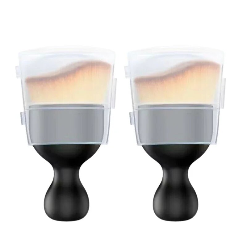 Щетки для чистки интерьера, вентиляционного отверстия, щетки для зазора приборной 2pcs with cover