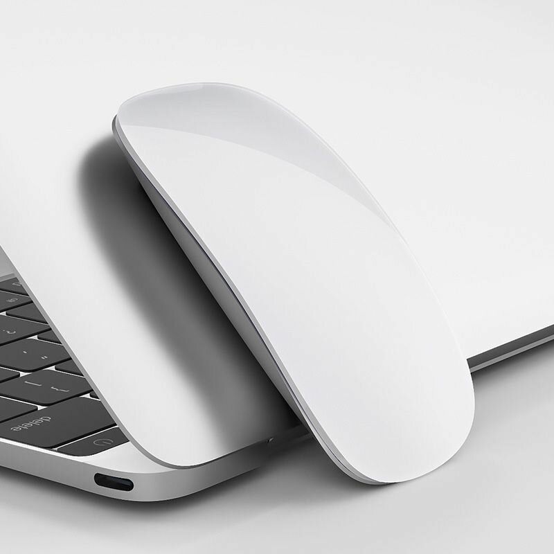 Подходит для компьютера MacBook MAC, ipad, беспроводная Bluetooth-мышь в стиле Apple, беспроводная мышь с сенсорной зарядкой