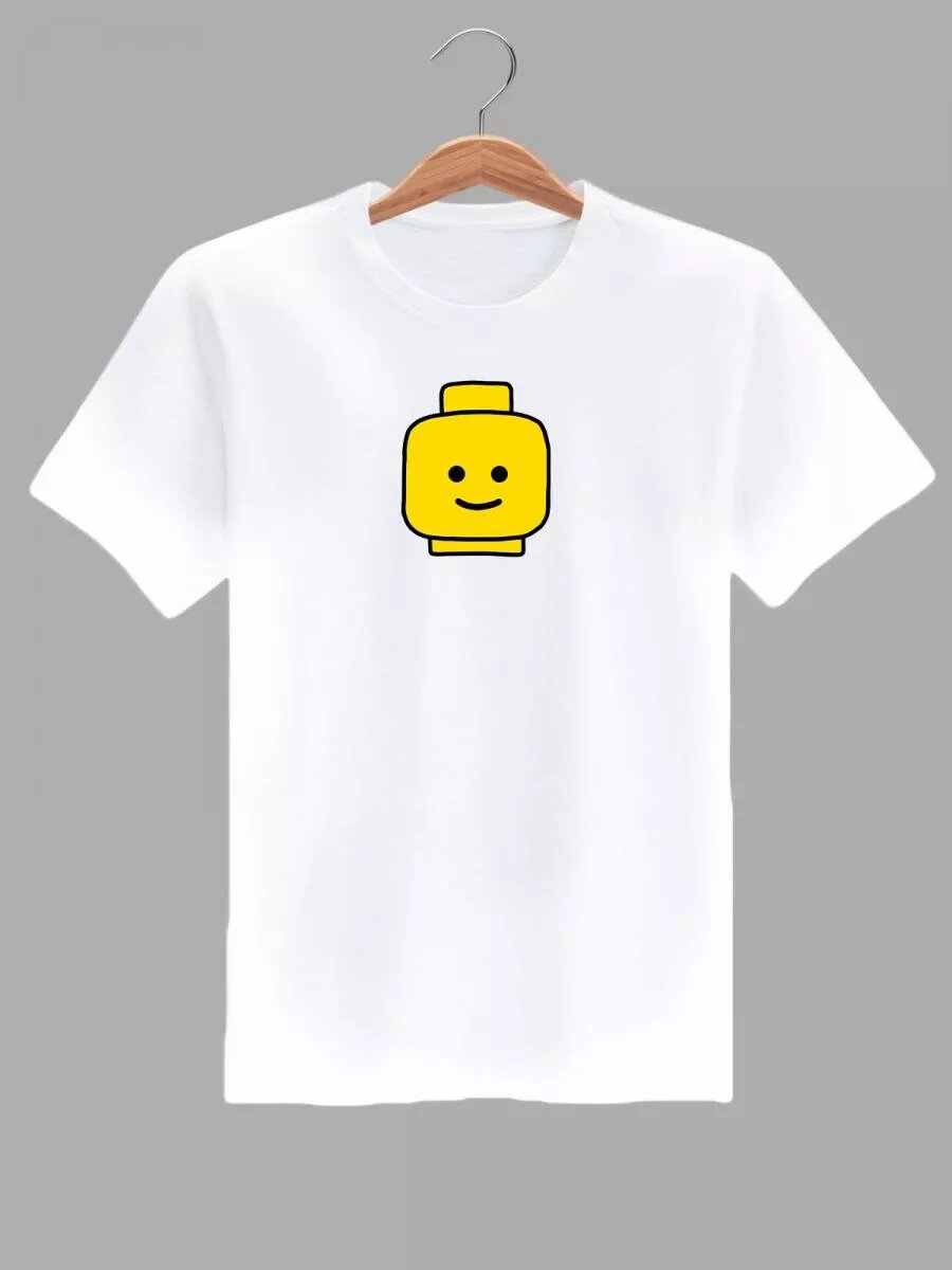 Футболка лего голова