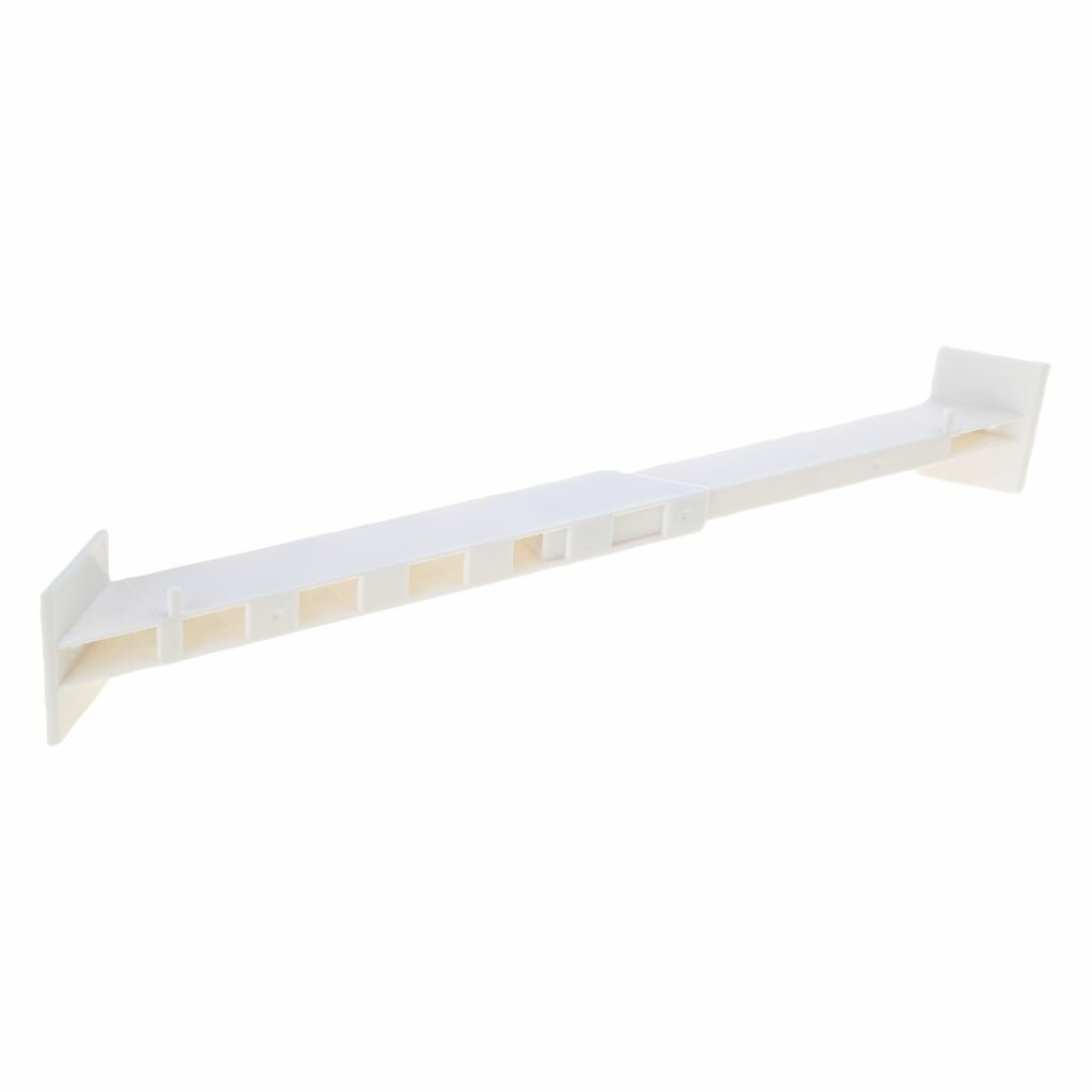 Регулируемая планка для хранения душа RVs Телескопическая стойка угловых органайзеров ванной комнаты, крепящаяся на полку, прочная