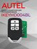 Ключ зажигания / ключ для программирования Аутель / AUTEL IKEYHD004BL с 4 кнопка...