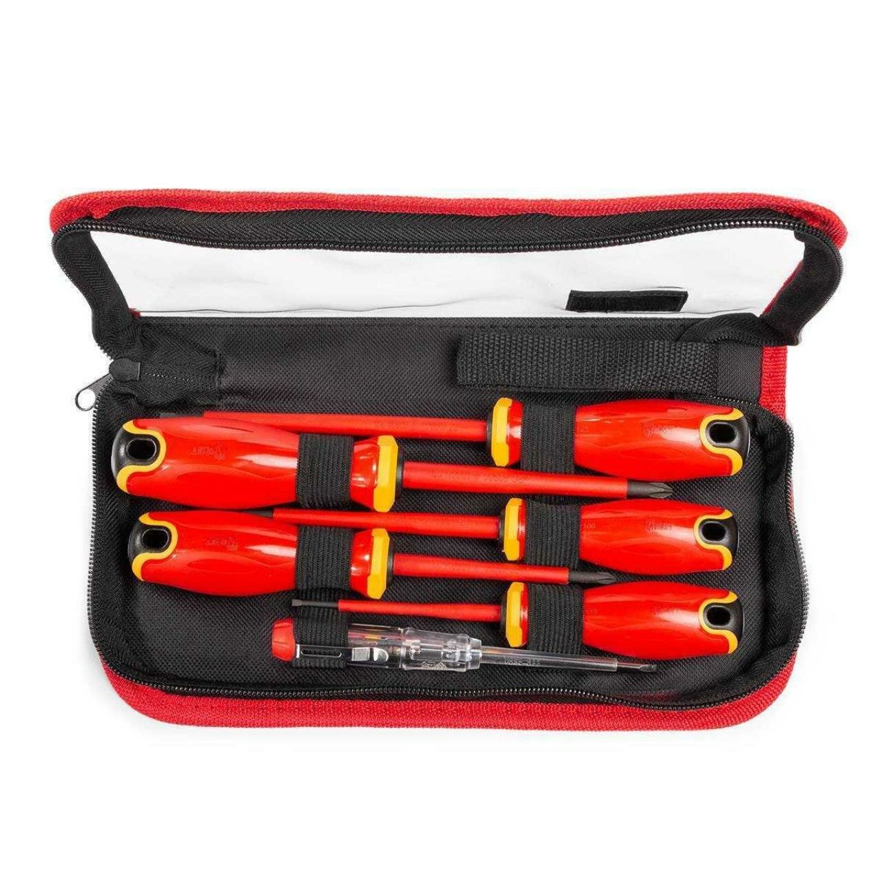 Набор НИО-2206-S диэлектрических отверток VDE КВТ