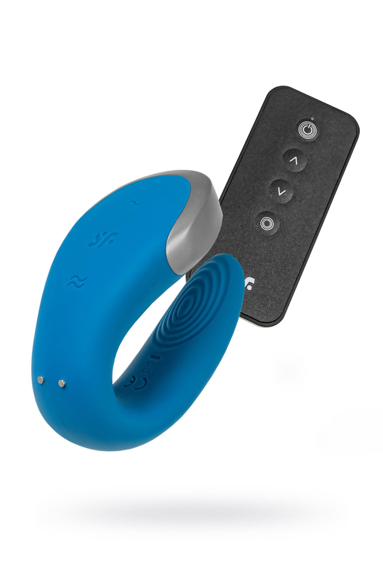 Многофункциональный стимулятор для пар Satisfyer Partner Double Love, силикон, синий, 9 см Satisfyer Многофункциональный стимулятор для пар Satisfyer Partner Double Love, силикон, синий, 9 см