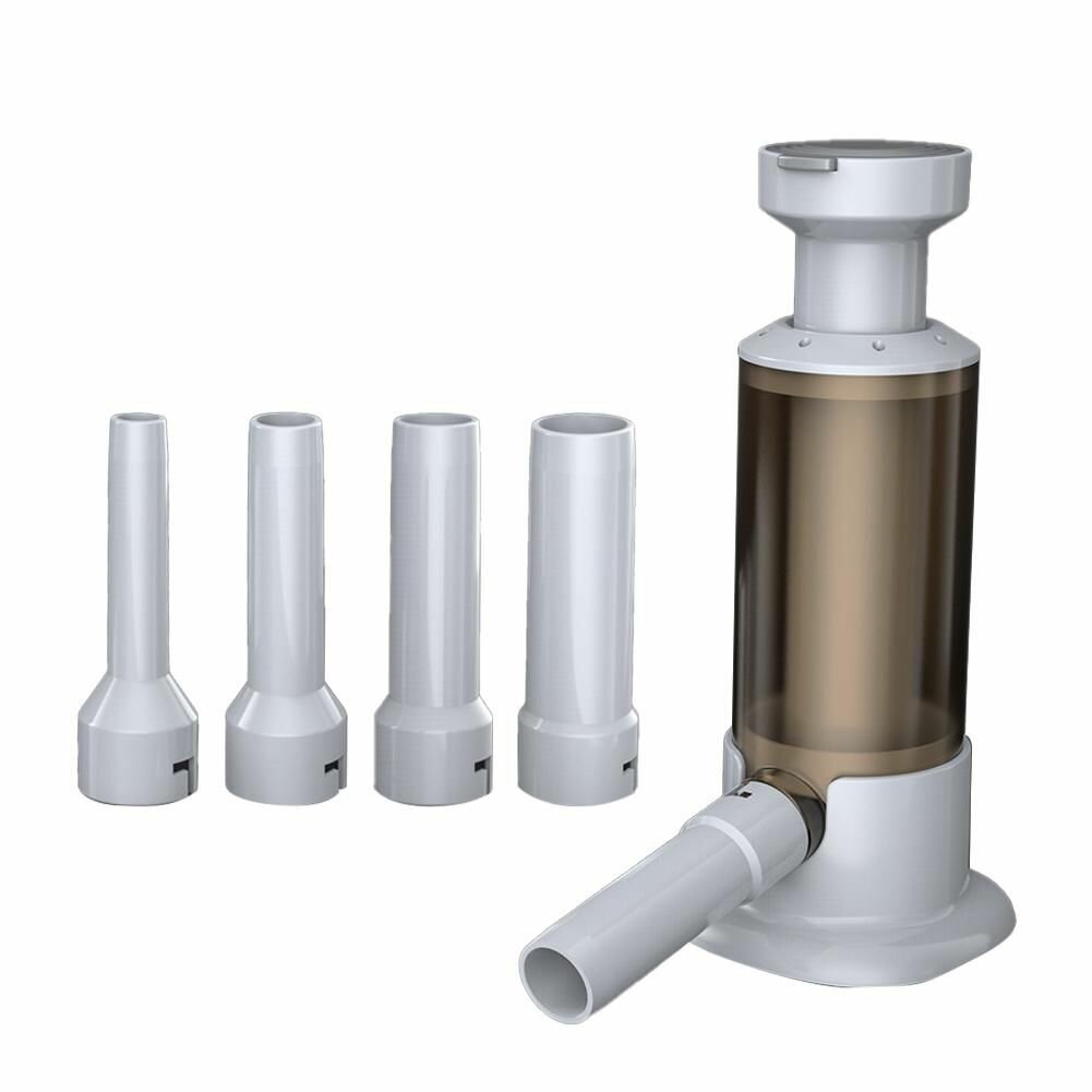 Колбасный шприц с 4 насадками и мешком для удобного приготовления домашних колбас и сосисок