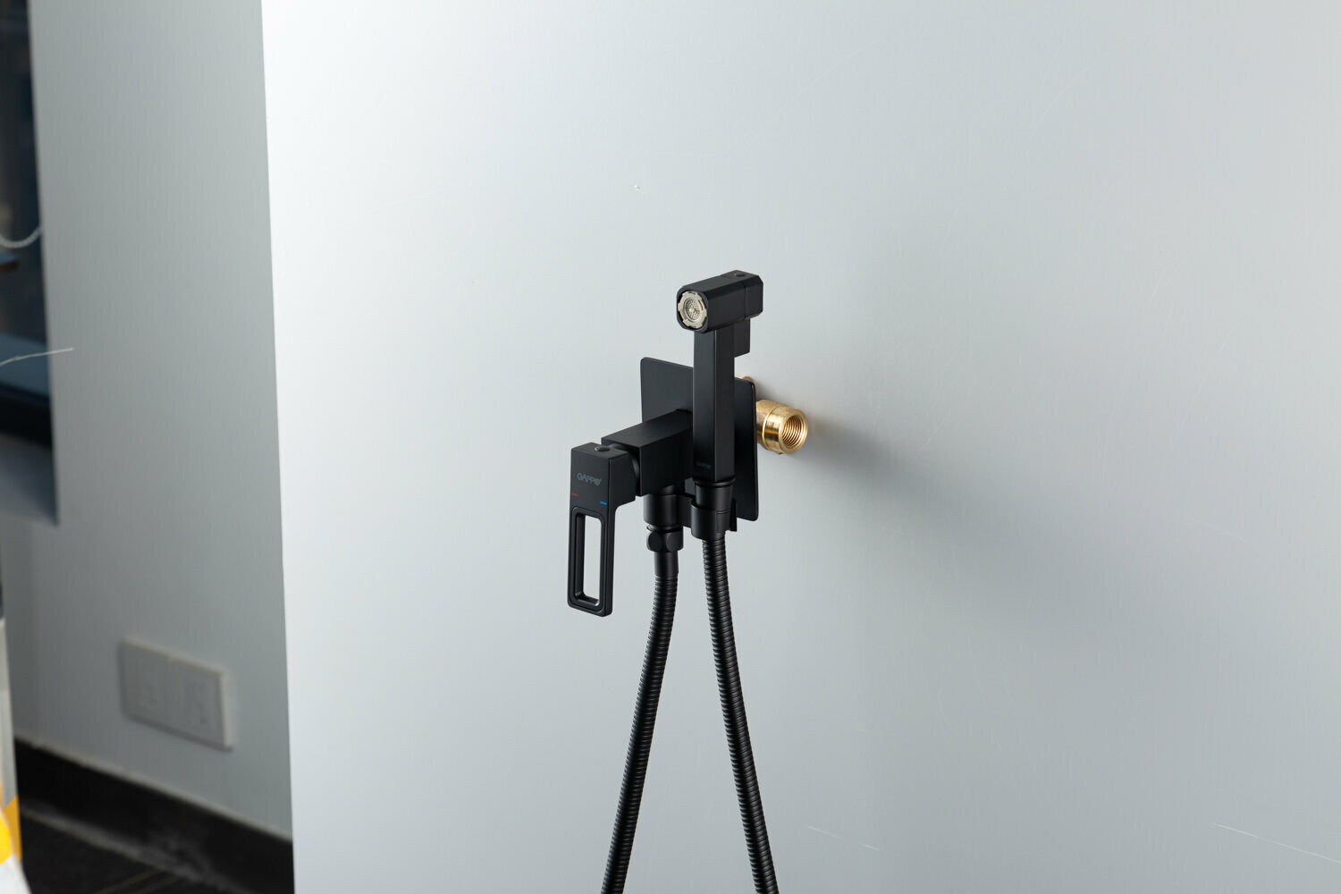 Гигиенический душ GAPPO, G7217-16, латунь, черный, скрытый монтаж