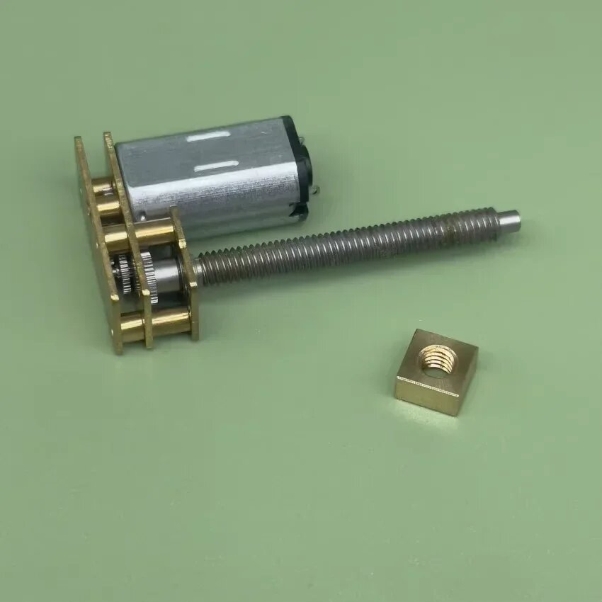 Мини N30 цельнометаллический мотор-редуктор постоянного тока