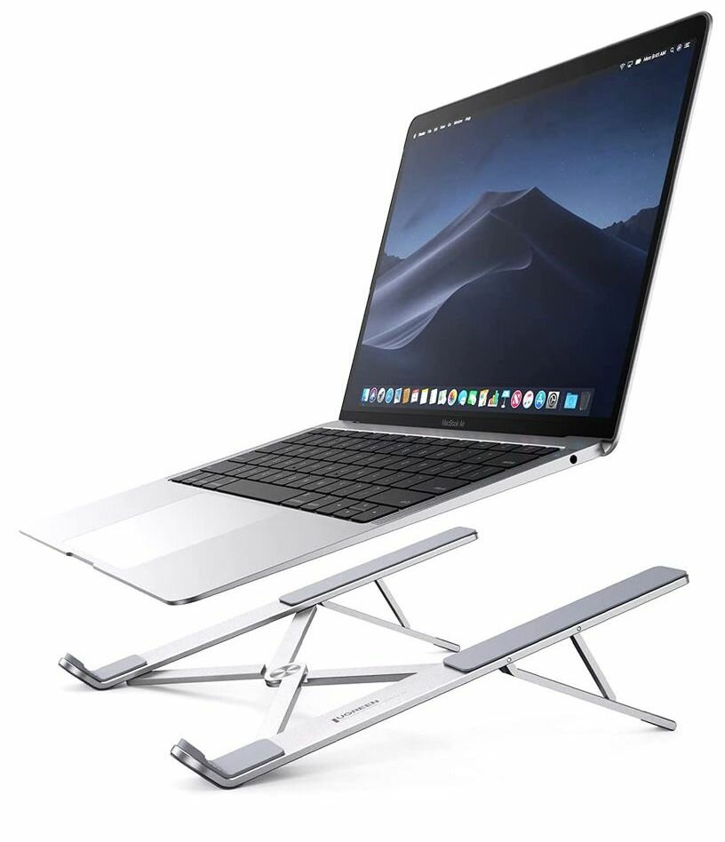 Подставка для ноутбука Ugreen LP451 Foldable Laptop Stand Gray