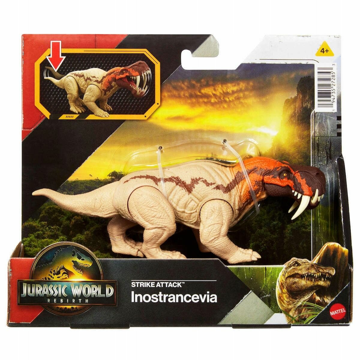 Фигурка Динозавра Mattel Jurassic World - Фигурка динозавра Иностранцевия - Мир Юрского периода JCL58