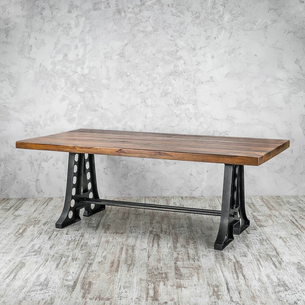 Стол обеденный Decor of today ВА1086 Черный Размеры: Высота 780мм Глубина 1000мм Ширина 2200мм