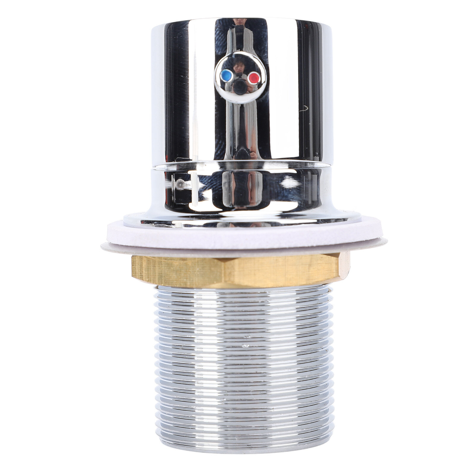 Смесительный клапан горячей и холодной воды из нержавеющей стали, точное регулирование, встроенный смеситель для душа для ванны, RV