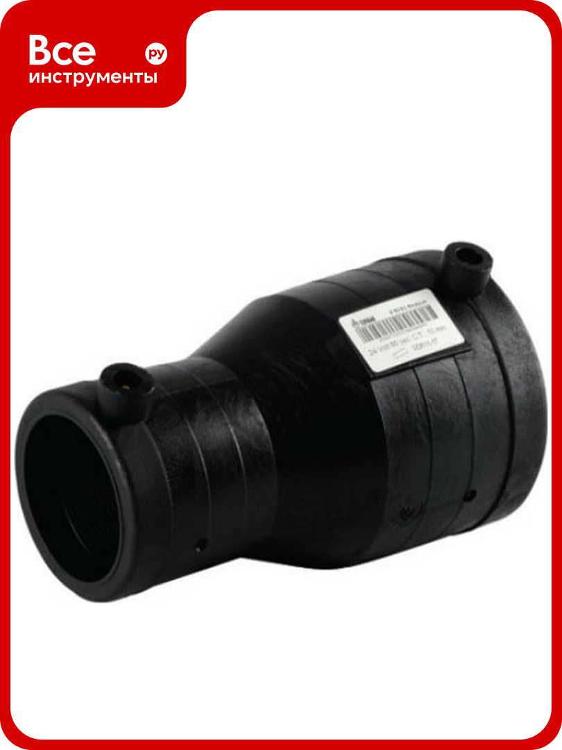 Электросварной переход TEGA d. 110x90 SDR 11 1818063, прочный переходник из полиэтилена для профессионального применения