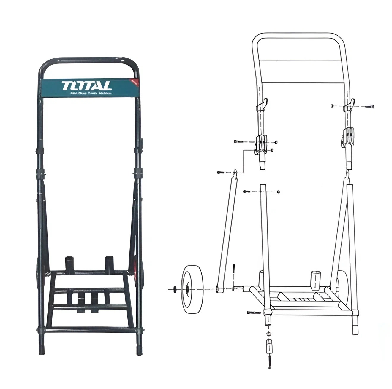 Стенд для отбойного молотка (подходит для многих моделей) TOTAL TH220502-S
